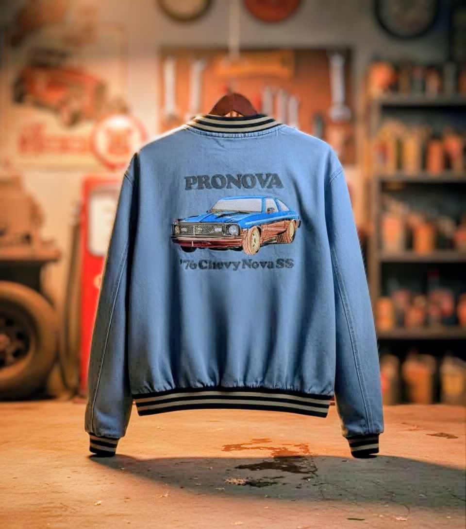 Custom Car Jacket – Chasin' Threads Embroidery and More